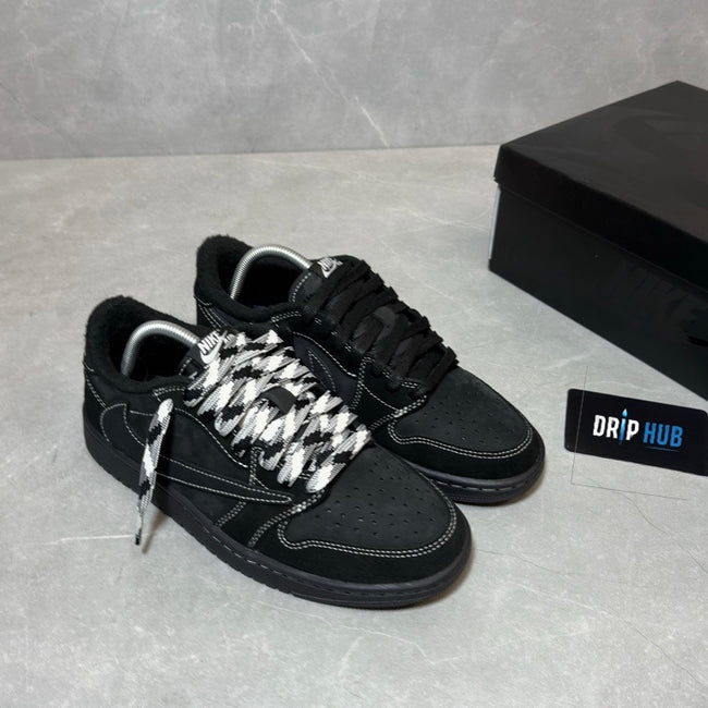 JORDAN 1 x TRAVIS SCOTT ‘BLACK PHANTOM’ (CLEARANCE- DAMAGED BOX ...